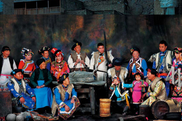 Chinese Nation – Qiang nationality – Loving Chinese